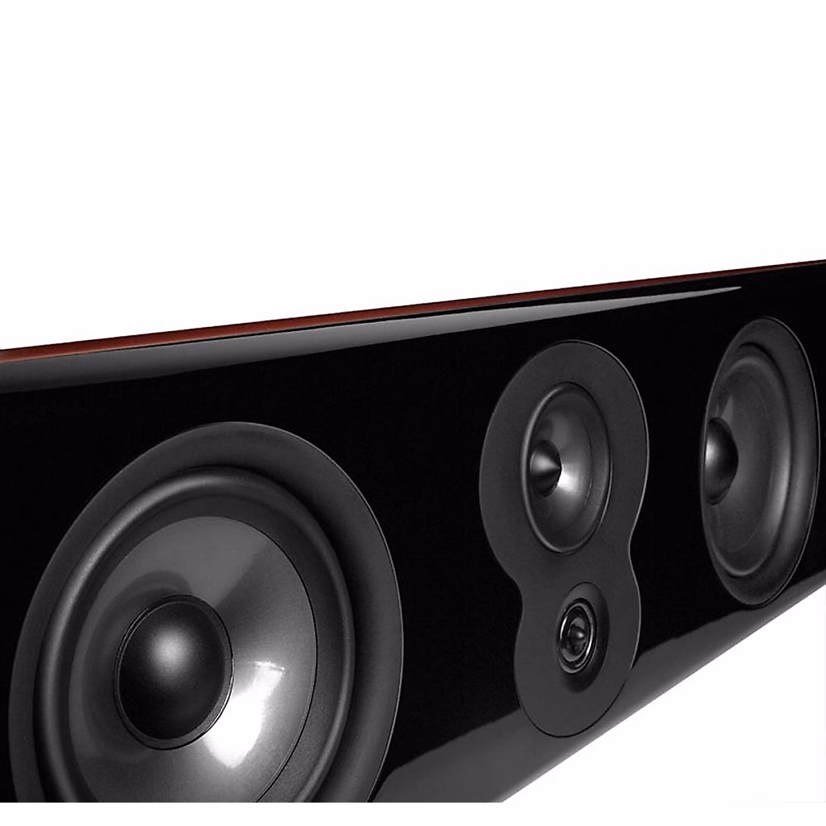 Polk Audio LSiM 706c MM Center Channel Speaker (Midnight Mahogany, Each)