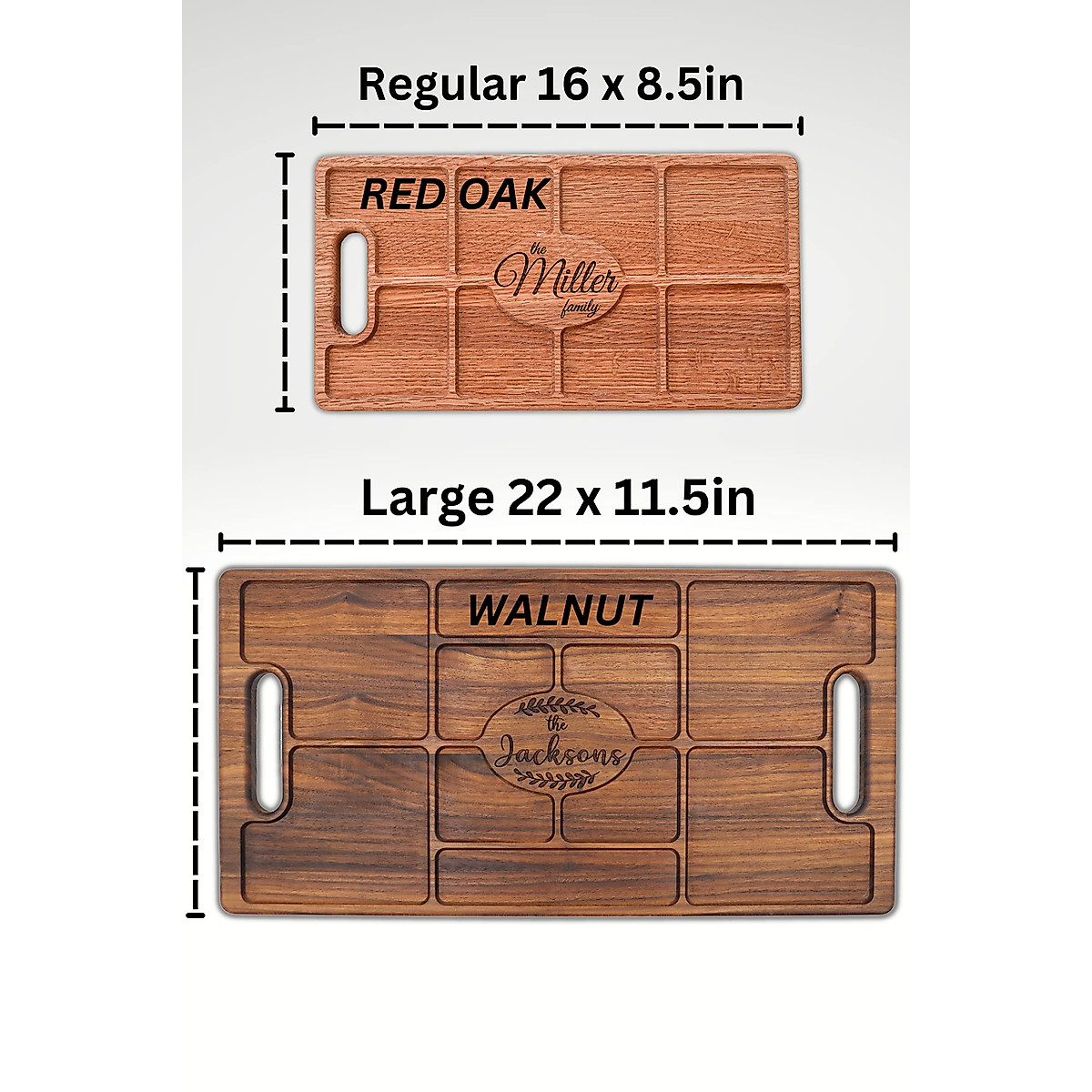 USA Made Personalized Charcuterie Board Engraved - Custom Charcuterie Board Personalized Cheese Board - Charcuterie Boards Personalized Large - Custom Charcuterie Boards Wood Engraved Charcuterie Set