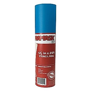 Oramask 813 Stencil Film 12.125 Inches x 25 Foot Roll For Cricut, Silhouette, Cameo, Craft Cutters