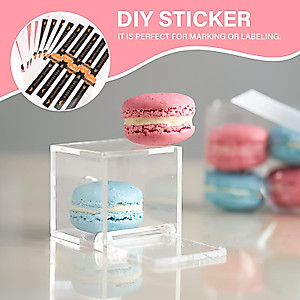 Stocking Stuffer 50Pcs Wrapping Seal Decals Package Sticker Box Seal Decal Stickers Self- Adhesive Food Retail Sealing Stickers