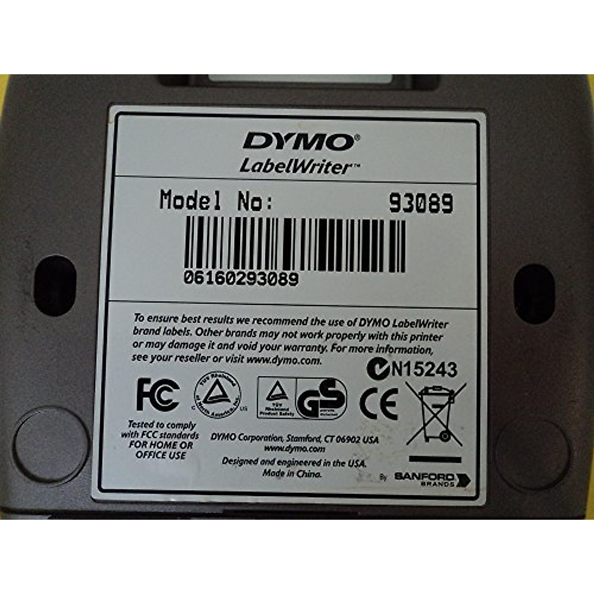 Dymo 400 Thermal Label Printer (Model 93089)