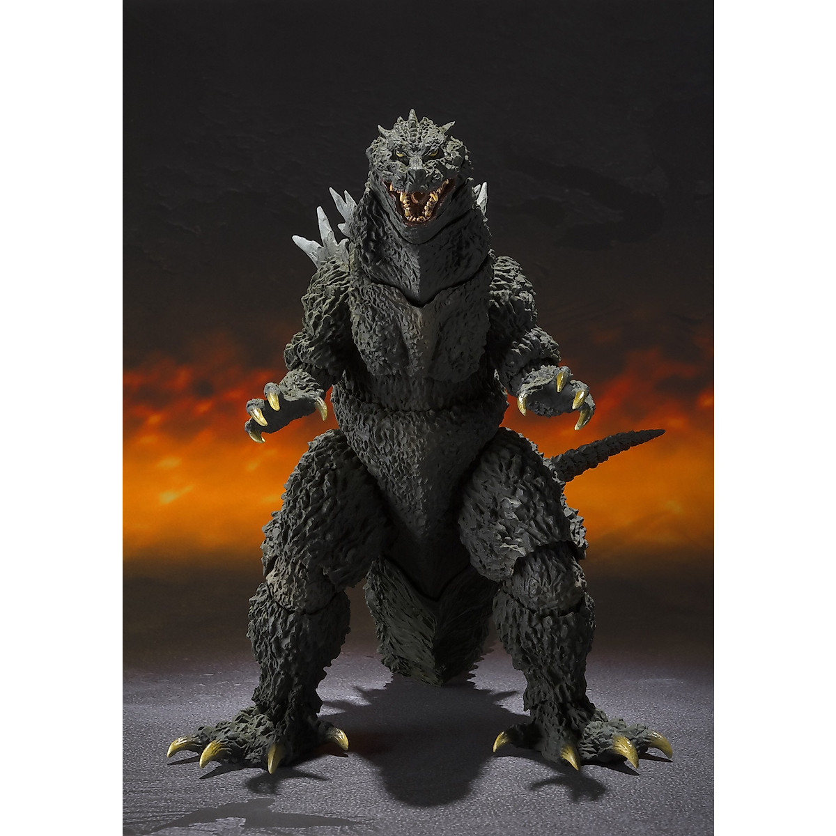 TAMASHII NATIONS Bandai MonsterArts Godzilla 2000 Millennium Special Color Version S.H. Figuarts Action Figure