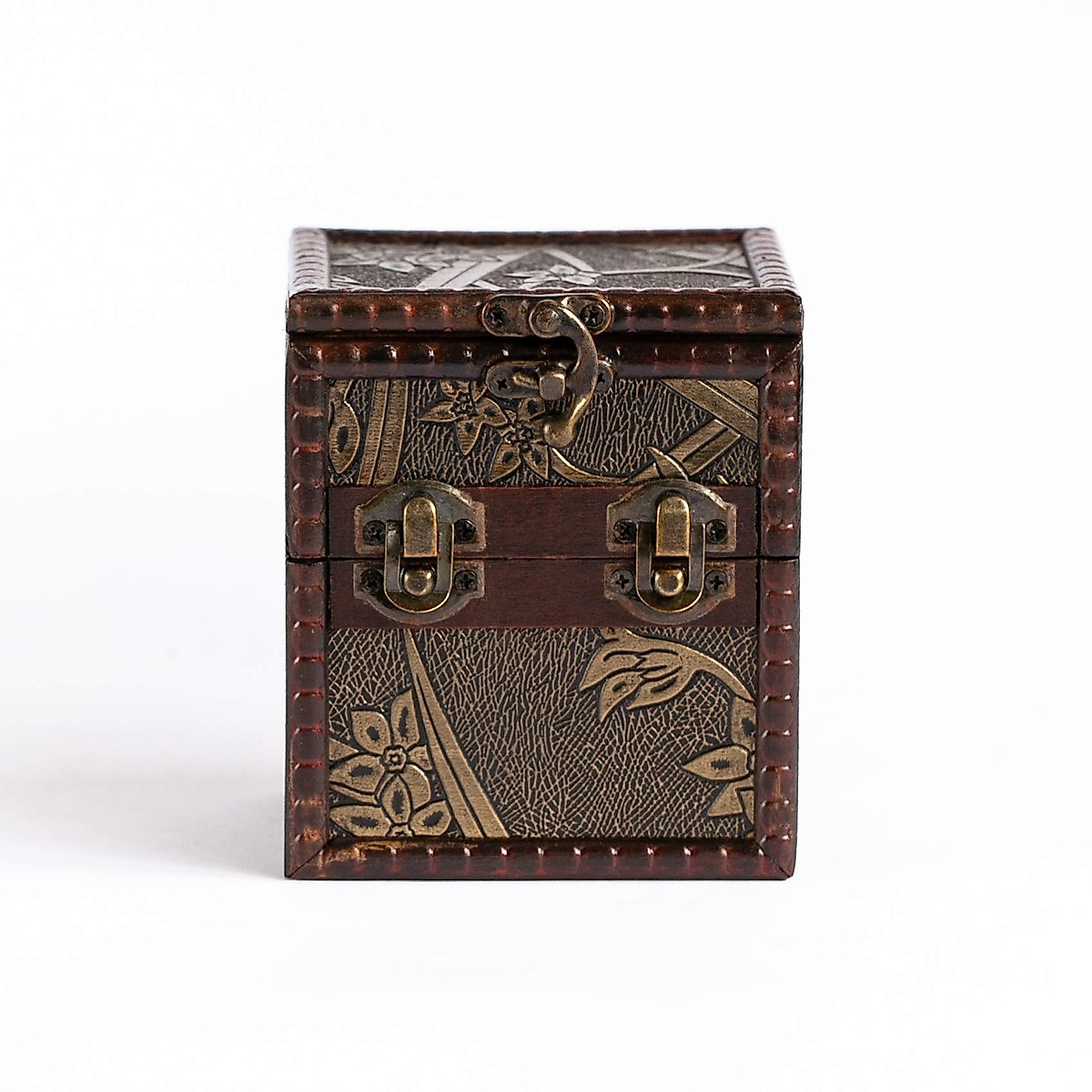 KakapopoTCG Elven Vault (Growth) Wood Deck and Counter Box Protector Sleeve Storage Trading Cards TCG MTG Magic FaB YGO EDH Commander Box FaB TCG PTCG Dice Box DnD Spell Box