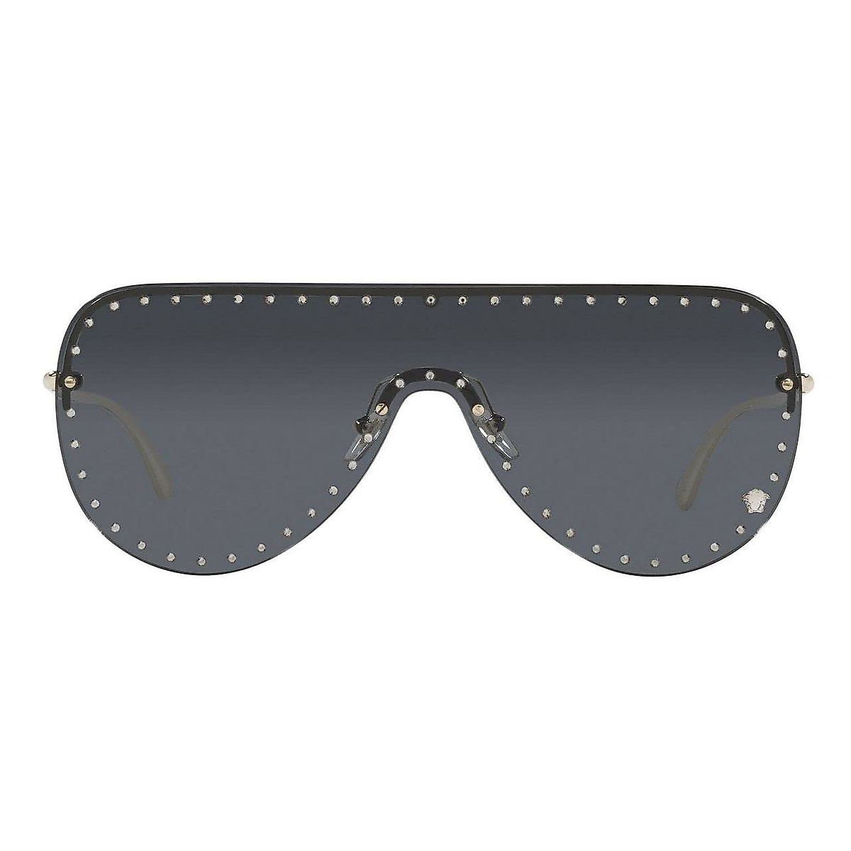 Versace Dark Blue Shield Ladies Sunglasses 0VE2230B 12528045