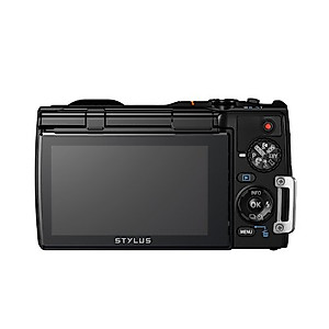 Olympus Stylus TG-850 IHS 16 MP Digital Camera (Black)