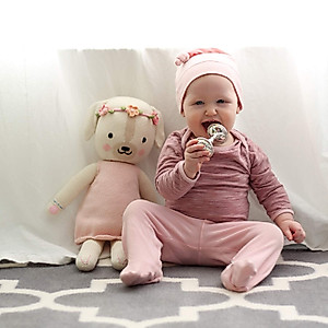 Babysoy Modern Footie Pants (3-6 Months, Indigo)