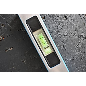 OX Tools OX-P024412 Professional Box 4ft Spirit Level, with Rubber Grip, All Aluminum Construction, Non Magnetic 4 Foot Level, Rubberized Soft grip Thru Handle, Magnified Vials. 48 Inch Level