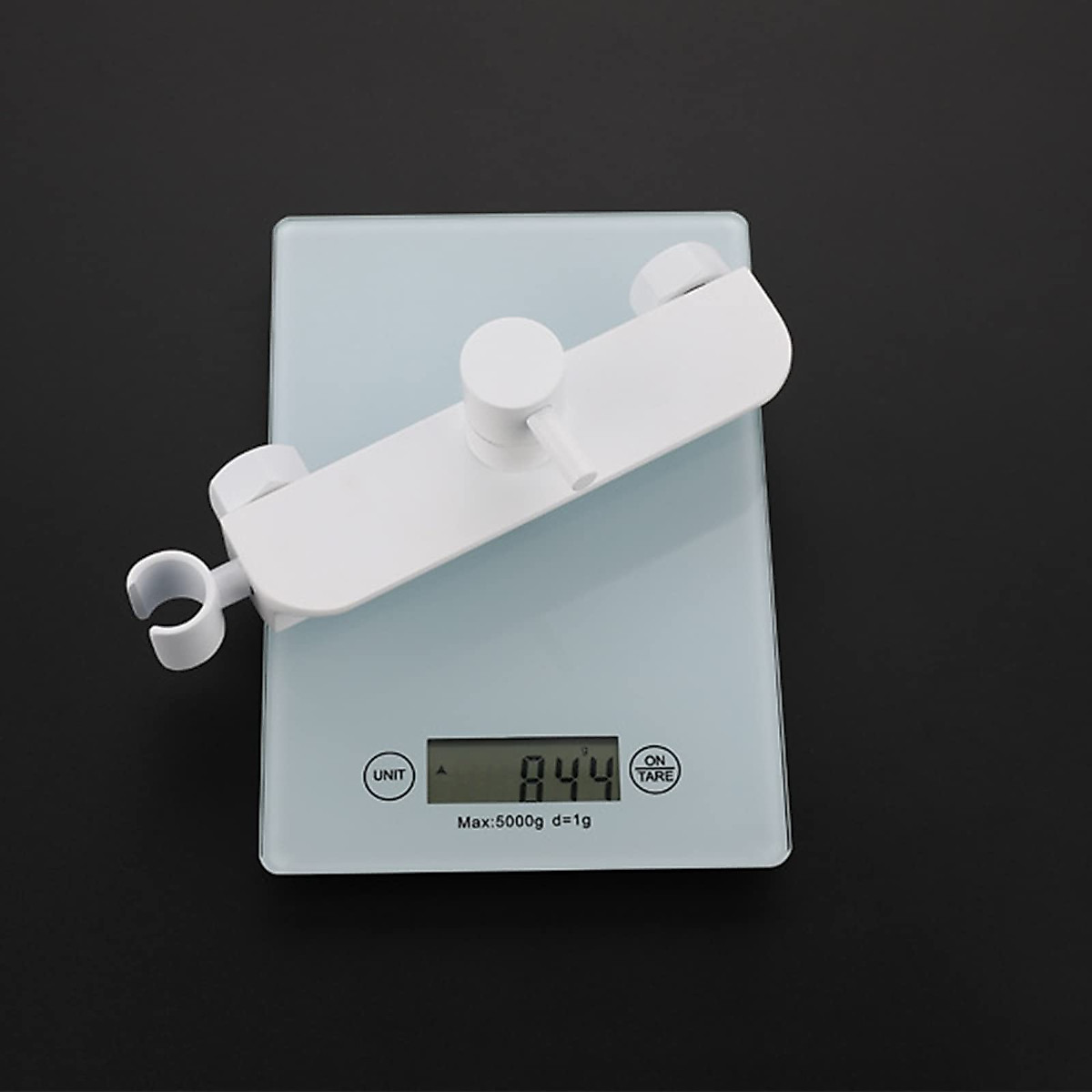 TVBNHU Handheld White Bidet Sprayer, Brass Bidet Attachment Set for Toilet, Wall Mounted Mixer Bidet Faucet with Hot and Cold Water, Single Handle ​Cloth Diaper Sprayer