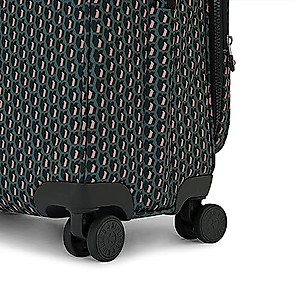 Kipling New Youri Spin Medium 4 Wheeled Rolling Luggage 3D K Pink