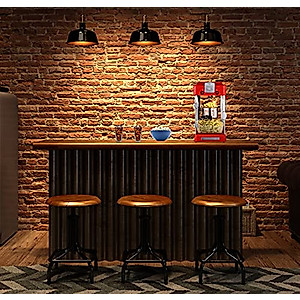 Pop Pup Countertop Popcorn Machine – Tabletop Popper Makes 1 Gallon – 2.5-Ounce Kettle, Catch Tray Warming Light & Scoop by Great Northern Popcorn, Red (466014MRC)