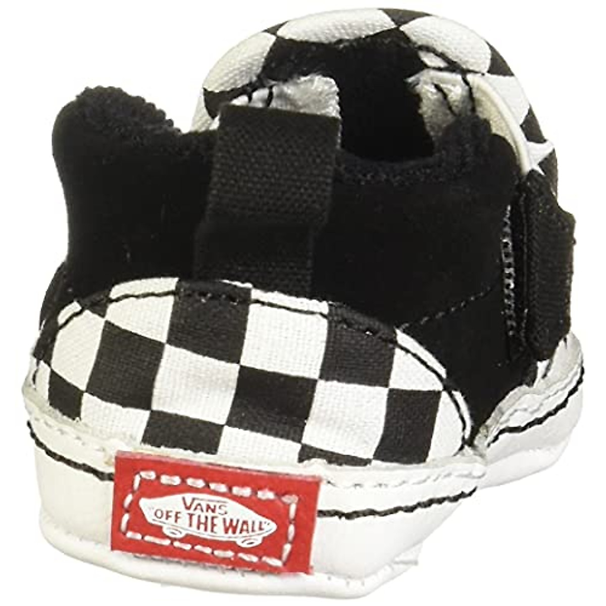 Vans Infant Checker Slip-On Black/True White Crib Size 3