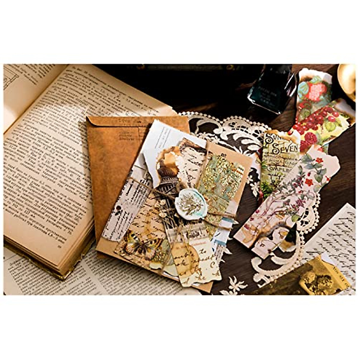 Vintage Retro Memory Funny Bookmarks, 30 PCS (Memory)