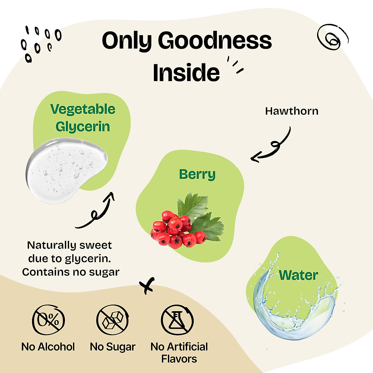 Hawthorn Berry Tincture for Dogs - Herbal Heart Supplements - Antioxidant w/Hawthorn Berry for Dogs - Liquid Dog Food Supplements for Happy Pets - No Preservatives & Artificial Colors - 4 oz