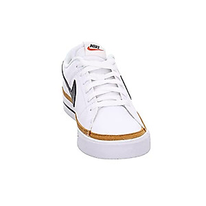 NIKE Men's Training Gymnastics Shoe, White Black Desert Ochre Gum Light Brown, 9