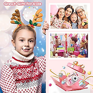 OUTUVAS Kids HD Digital Video Cameras for Toddler, Christmas Birthday Gifts for Boys and Girls Age 3+, 1080P HD Anti-Drop Camera, with 32GB SD Card. (Pink)