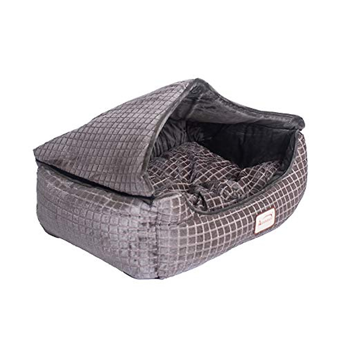 Armarkat 24" Bronze & Silver 2016 Cat Bed,18''Lx24''Wx13''H,C34HHG/SH