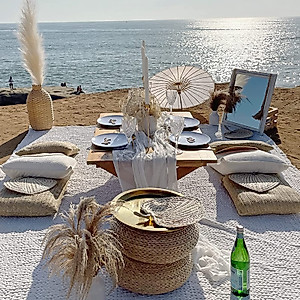 2 Pack Table Runners - RUCKAE Cheesecloth Table Runner 35x120 inch, Gauze Table Runner Cheese Cloth Table Runner for Wedding,Bridal Shower,Baby Shower,Bithday Party Table Decorations(Light Purple)