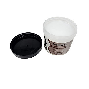 Lusti Coconut Oil Hair & Scalp Conditioner for Maximum Sheen, 4 Fl. oz