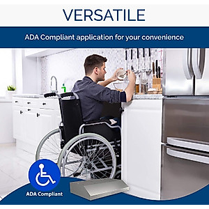 Broan-NuTone Glacier 30-inch Under-Cabinet 4-Way Convertible Range Hood with 3-Speed Exhaust Fan and Light, 450 Max Blower CFM, Stainless Steel