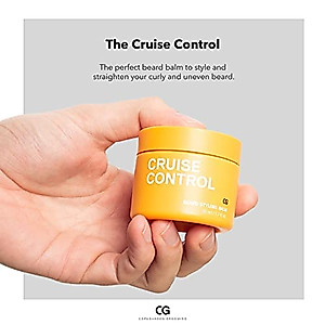 Copenhagen Grooming Cruise Control Beard Balm for Men - Beard Styling Balm - Beard Wax - Beard Care for Men - Men's Beard & Mustache Care