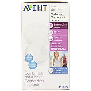 Philips AVENT Day Disposable Breast Pads, 60-Count
