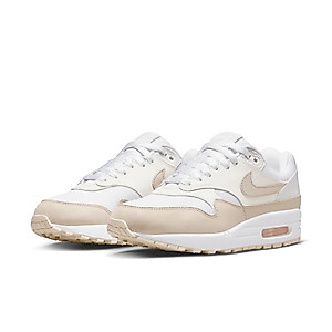 Nike Women's Air Max 1 PRM ESS White/Sanddrift-Phantom (FB5060 100) - 8