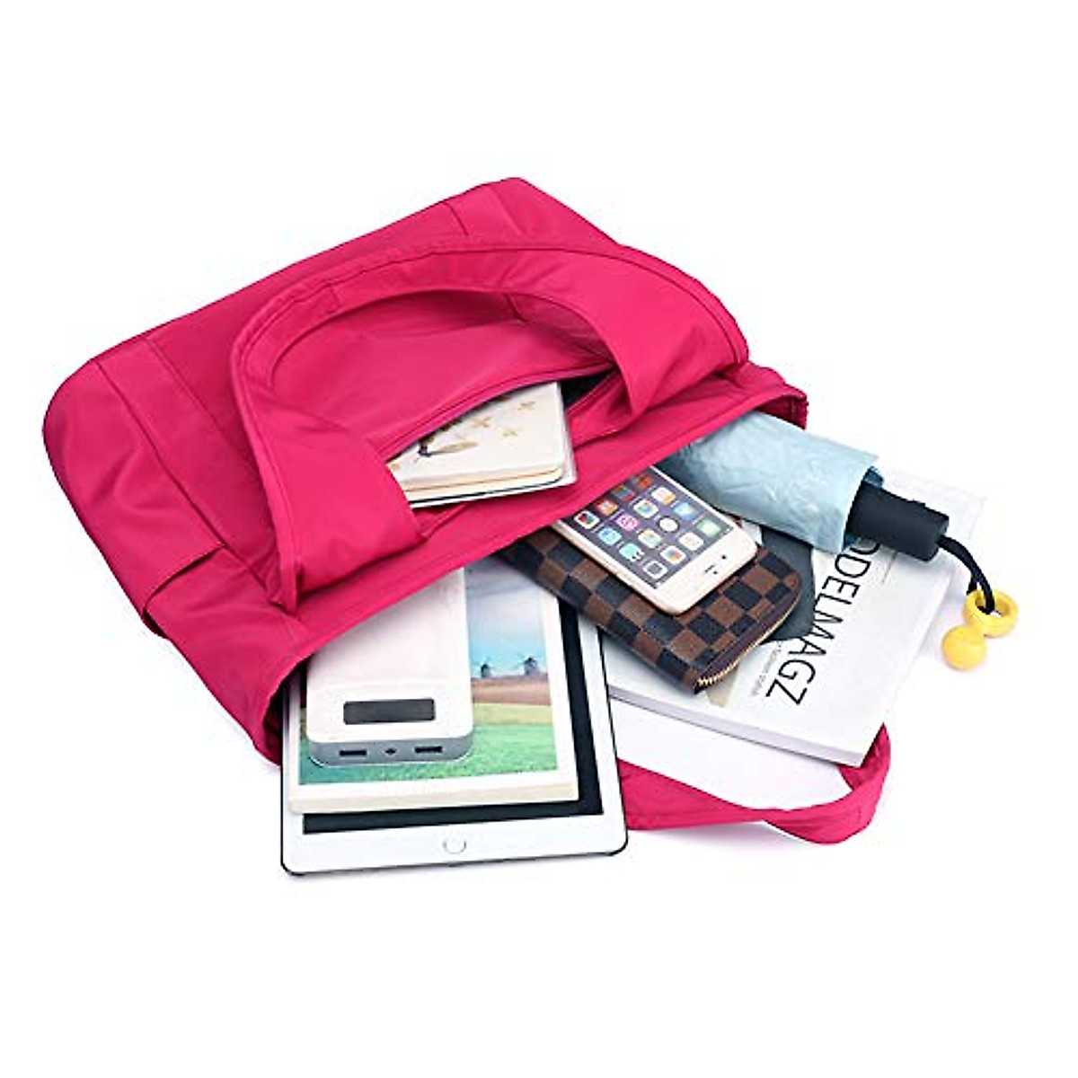 Collsants Nylon Lightweight Handbag for Women Waterproof Tote Shoulder Purses Bag