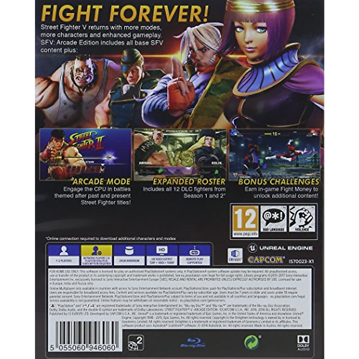 Capcom Street Fighter V Arcade Edition (PS4)