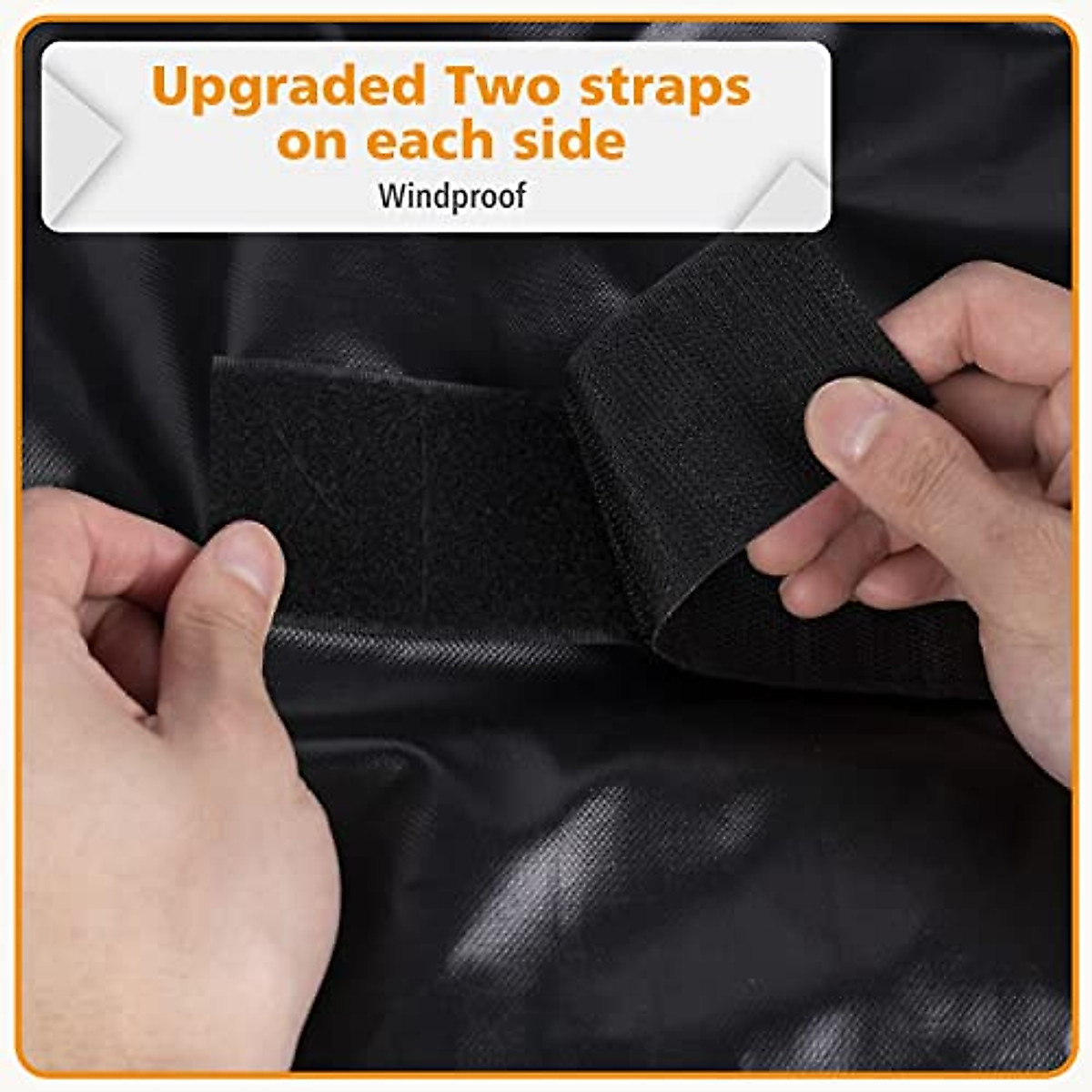 X Home Grill Cover for Weber Spirit 200/300 Series, Genesis Silver A, Upgraded Double Straps and Built-in Vents, Durable & Waterproof, 52-Inch