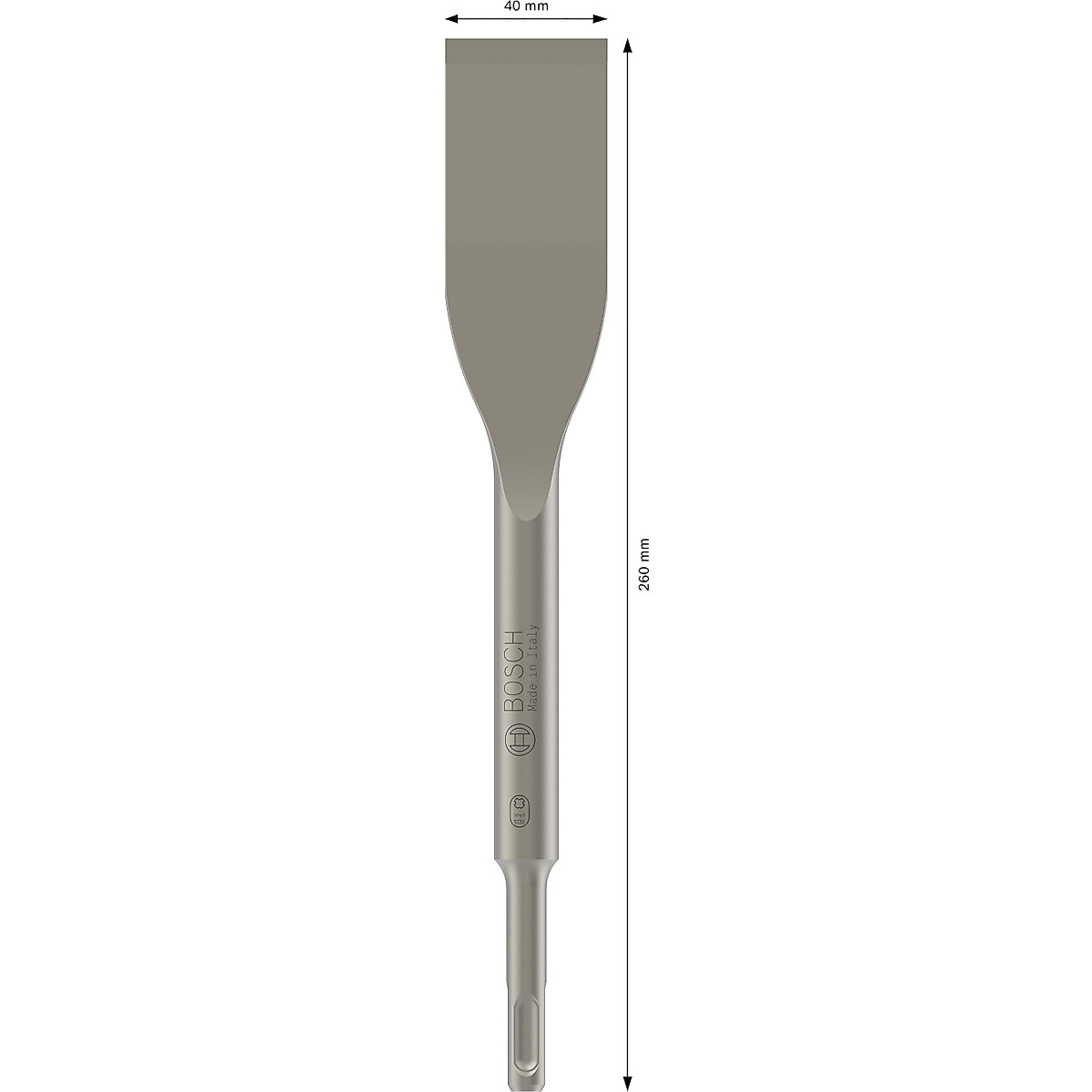 Bosch 2330042 Tile Chisel, Silver