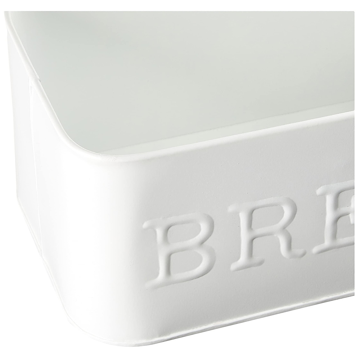 Mud Pie Circa Bread Box white, 5 1/4" x 12"
