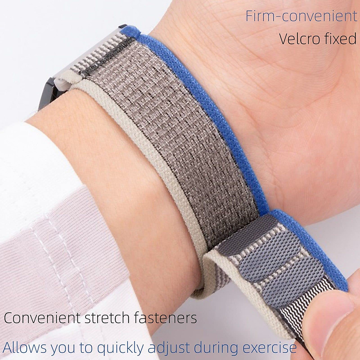 Nylon Sport Band Compatible with Samsung Watch Band 5 Pro/ Galaxy Watch 6 & 5 & 4 & 3 / Watch 6&4 Classic/ Gear S3 & S2/ Active 2 Band, 20mm&22mm watch band for Samsung Watch 47/46/45/44mm 43/42/41/40mm