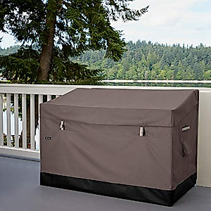 Classic Accessories Ravenna Water-Resistant 133 Gallon Deck Box, outdoor storage box