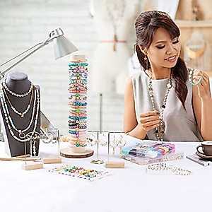 BOZUAN "Become A Fashionista 3 Boxes Polymer Clay Beads for Bracelet Making Kit, 13994PCS 48 Colors Heishi Beads Kit for Teen Girls Crafts for Girls Ages 8-12, with 994PCS Pendanst