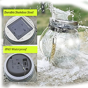 LANSCARE Solar Lanterns Lights Outdoor Decorative Solar Waterproof for Home Garden Yard Patio Outdoor Wedding Birthday Party Decorations (Fantasy Star, 2pack)