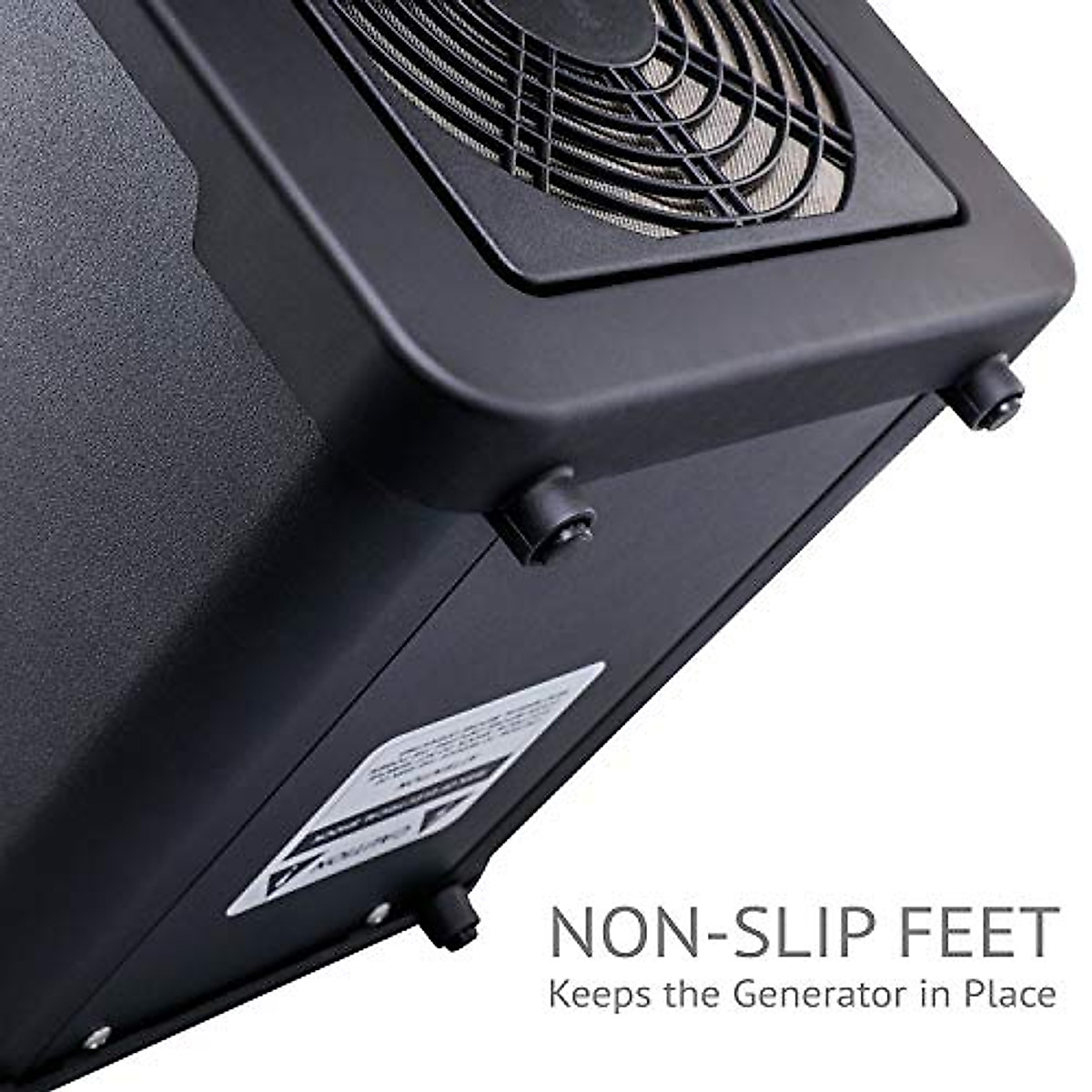 Ivation Ozone Generator Air Purifier, Powerful Compact Unit Deodorizes, Sanitizes & Improves Indoor Air Quality Up To 4000 Sq. Ft. - for Dust, Pollen, Pets, Smoke & More