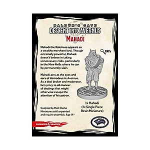 Gale Force Nine Mahadi (1 fig), Multicolor