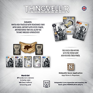 GRRRE GAMES Nidavellir: Thingvellir Expansion | Strategy Game for Teens and Adults | Ages 10+ | 2 to 5 Players | 45 Minutes
