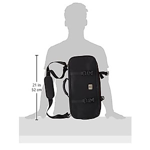 Mercer Culinary Double-Zip 17-Pocket Knife Case,Black