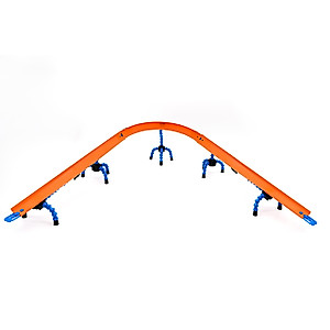 Trackipede Big Bag Building Set - Compatible with Hot Wheels Track and Playsets, Creative Track Building Attachment