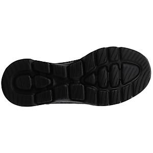 Skechers Women's GO Walk 5-Honor Sneaker, Black/Black, 7.5 Wide