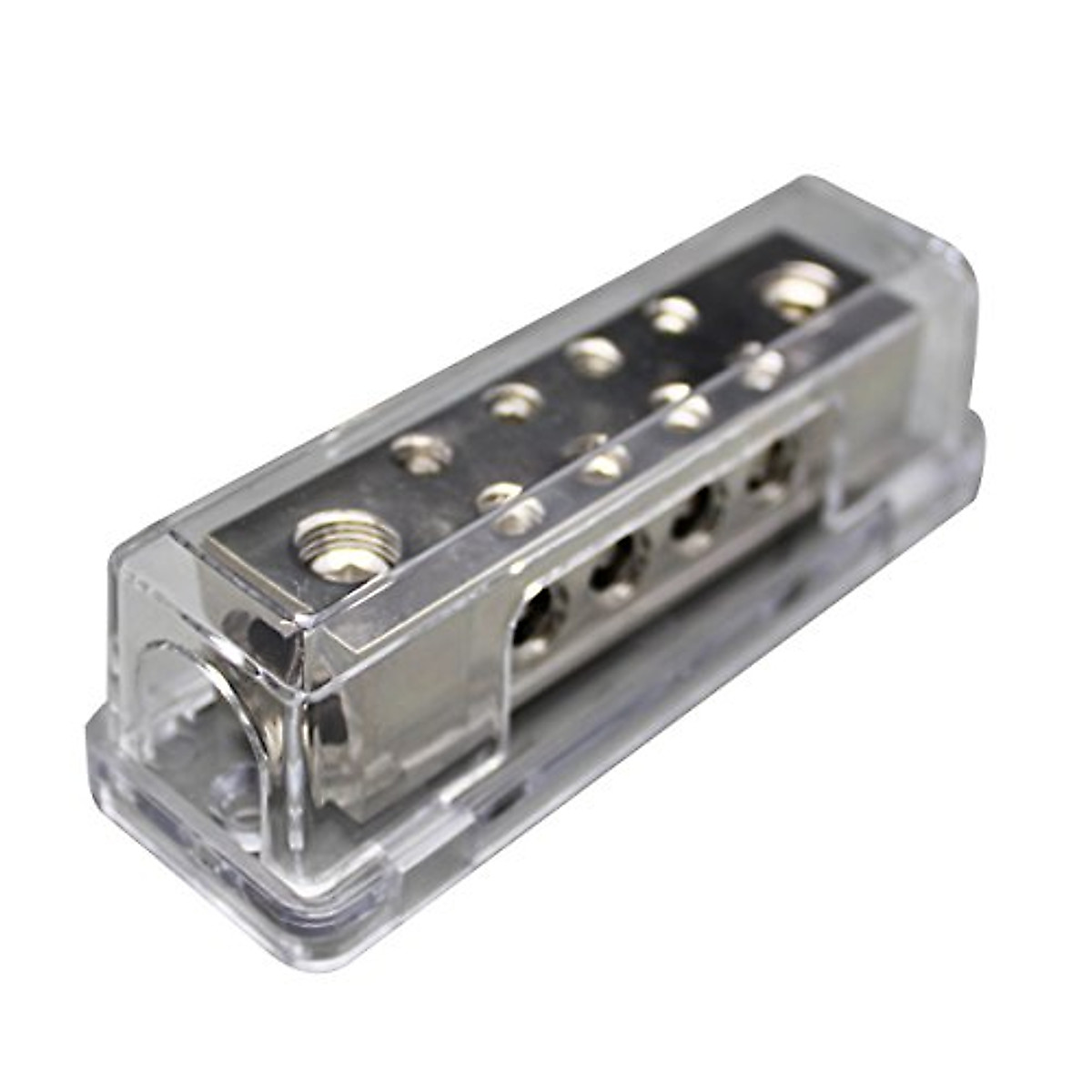 0/2 Gauge to 8 X 8 Gauge Power/Ground Distribution Block Nickel Plated PD-15N