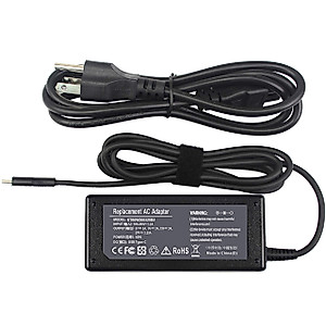65W USB C AC Charger Adapter Fit for Lenovo ThinkPad X1 Carbon, X1 Yoga, X1 Tablet Series, X1-Carbon 5th 6th 7th 8th Gen, X1 Yoga 2nd 3rd 4th 5th, X1-Tablet 2nd 3rd Generation Laptop Power Supply Cord