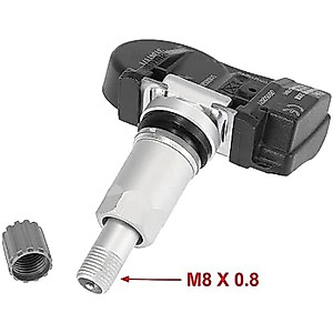 ZFISH TPMS Sensor Tire Pressure Monitor System Sensor, 4Pcs for Volvo S60 31341171