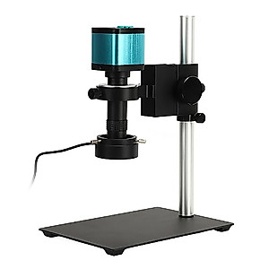 Microscope Camera, 100‑240VAC High Definition Multimedia Interface Digital Industry Camera 130X 2MP for Photo (US Plug)