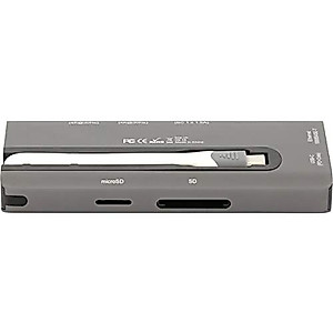 LMP - 4K USB-C Travel Docking Station with 9 Ports - Space Gray