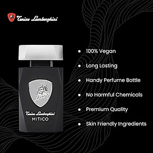 Torino Lamborghini Eau de Toilette Spray, Mitico, 4.2 Ounce