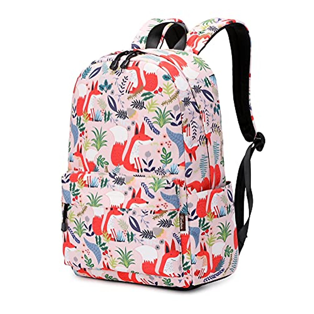 Wadirum Stylish Women Backpack Purse Cute Girl Laptop Schoolbag Fox