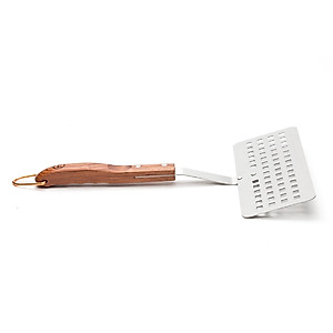 Outset Rosewood Collection Slotted Fish Spatula, Stainless Steel