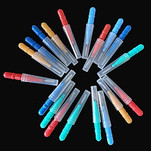 N Noble One 50Pcs Interdental Slim Brushes 0.7-1.2mm Dental Brushes Between Teeth Gum Flosser Picks Tooth Cleaning Tools for Children and Adult